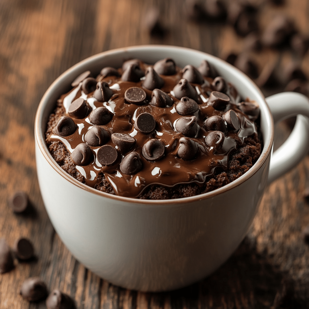 Mug Cake Recipe: Easy Double Chocolate Mug Cake in 1 Minute