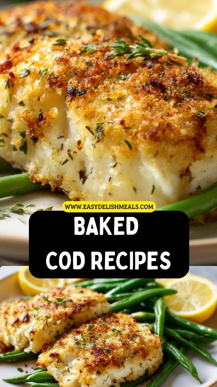 Baked Cod & Fish Recipes - Easy Delish Meals