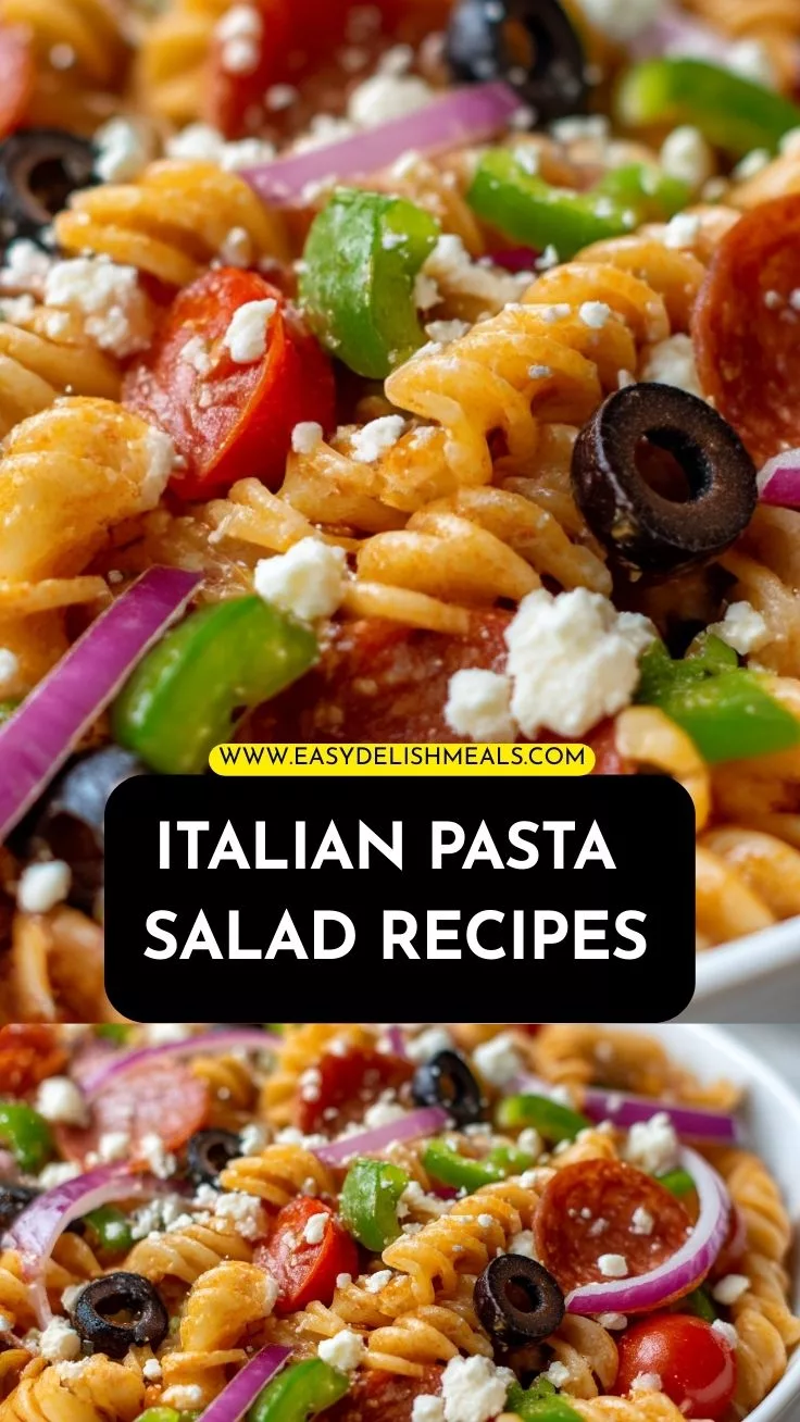Easy Pasta Salad Recipes - Easy Delish Meals
